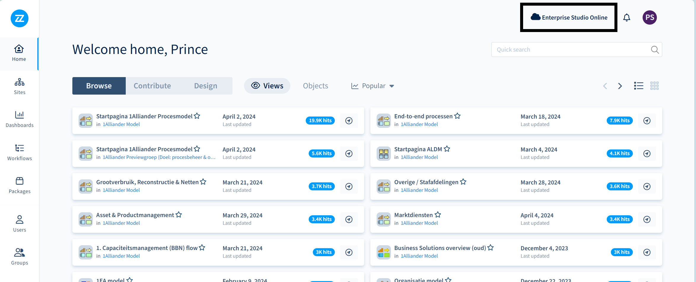 2.3. Import Archi model in Bizzdesign - Nbility Model